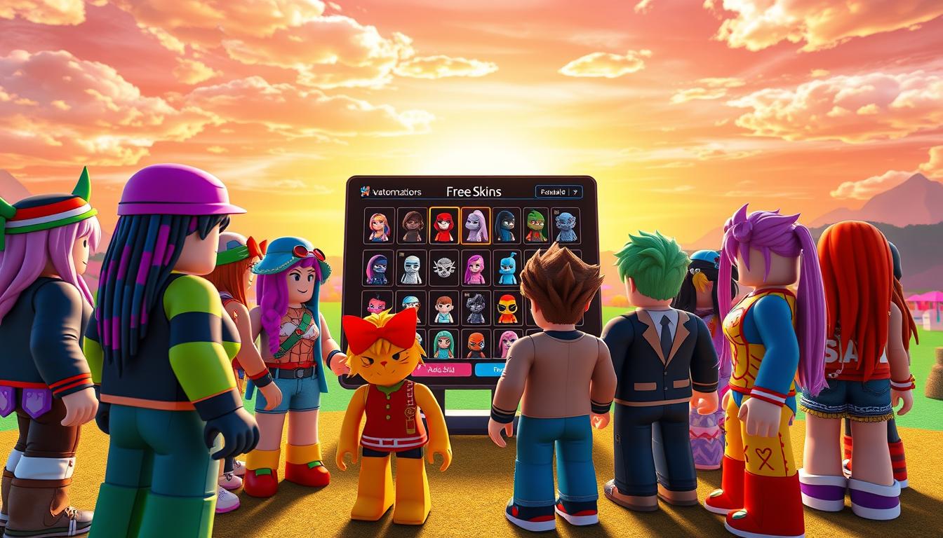 Definición y concepto de skins en el mundo Roblox.